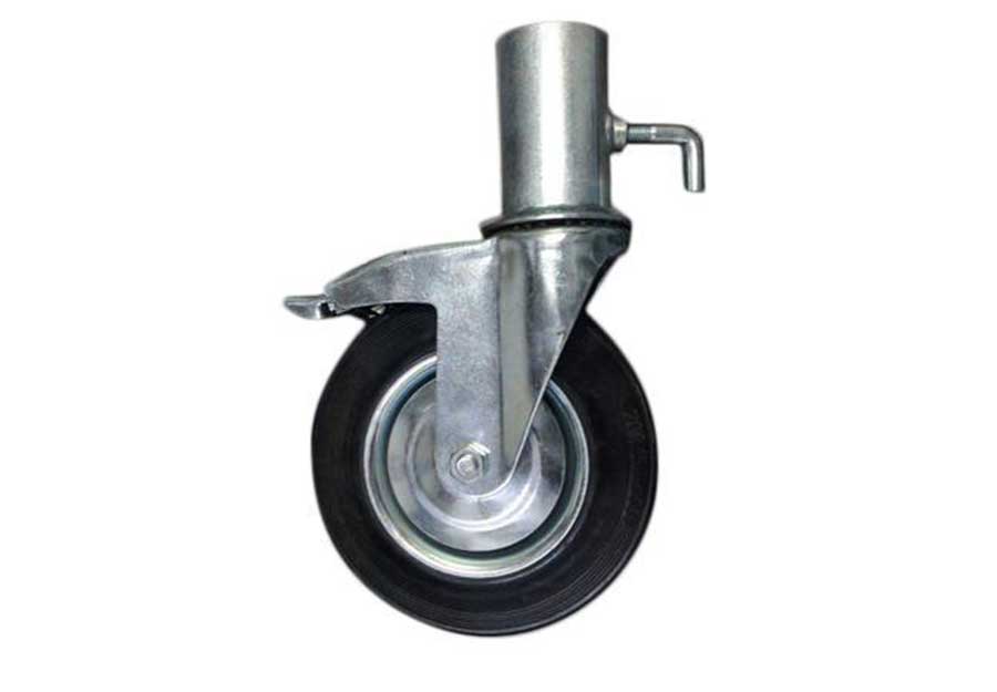Iron, Light, Medium & Heavy Duty, Elastic Rubber Caster Wheels Supplier ...