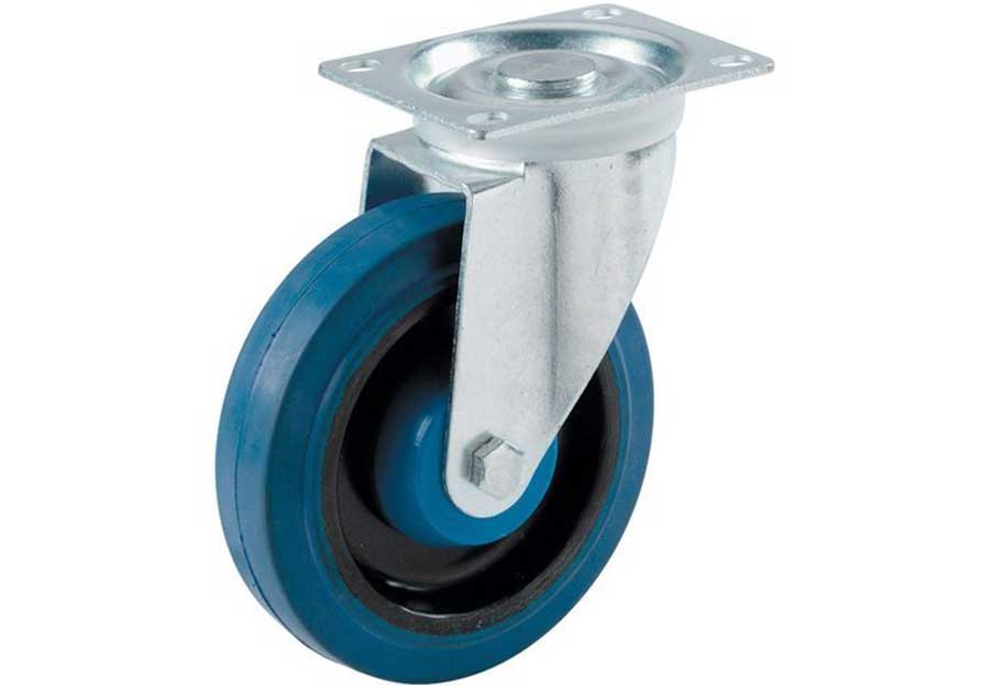Iron, Light, Medium & Heavy Duty, Elastic Rubber Caster Wheels Supplier ...
